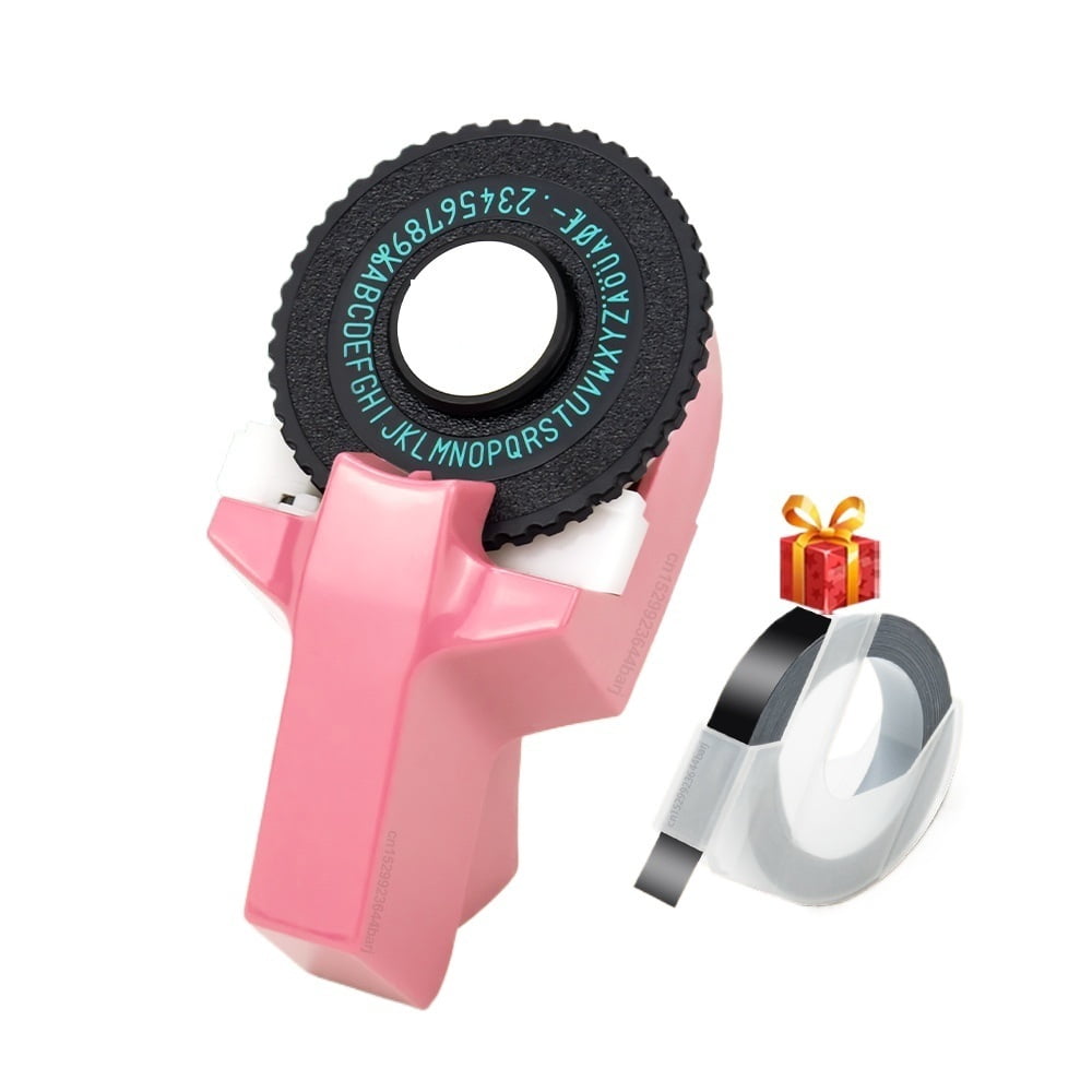 E101 Label Printer Portable Handheld 3D Embossing Label Maker Label ...