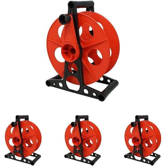 E103 Wheel Heavy Duty Plastic Reel Storage holds 150 16/3 125ft 14/3 ...