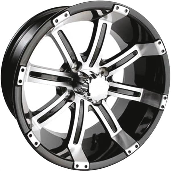 E106 Golf Cart Wheels - 10x7 (Wheels for Cart Size), 4/4 (Bolt Pattern ...