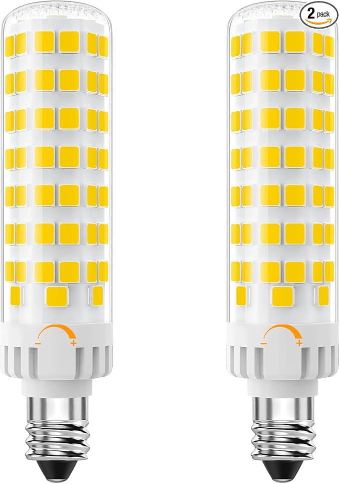 E11 LED Bulb Dimmable, JDE11 120V 100W Halogen Equivalent, T3/T4 Mini ...