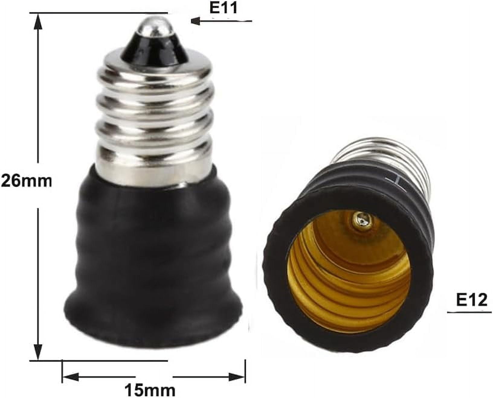 E11 To E12 Socket Adapter Converter,Intermediate E11 Base Convert To ...