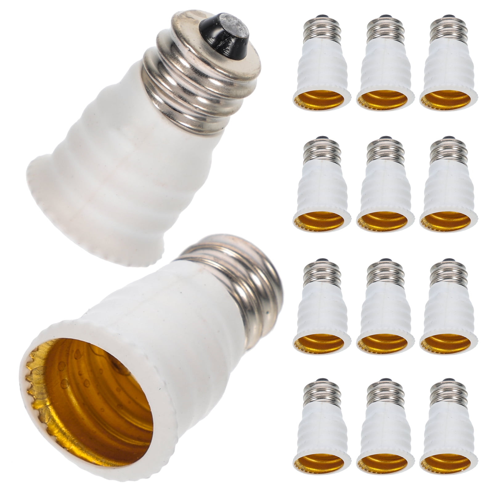 E12 to E14 Socket Light Bulb Extender Conversion Lamp European ...