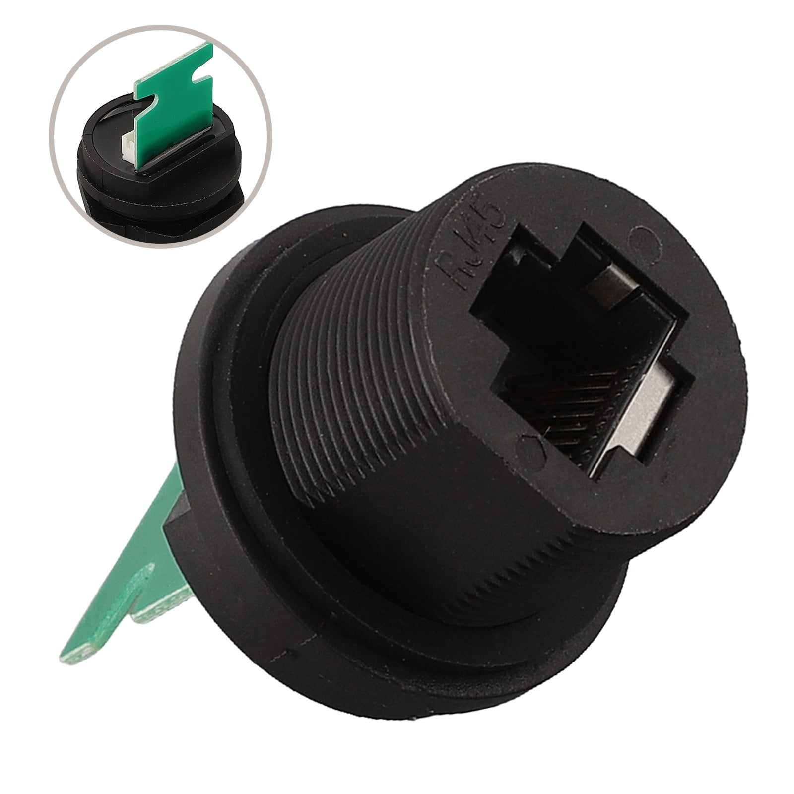 E13 Waterproof Connector Network Switch Coupler Network Port To Female ...