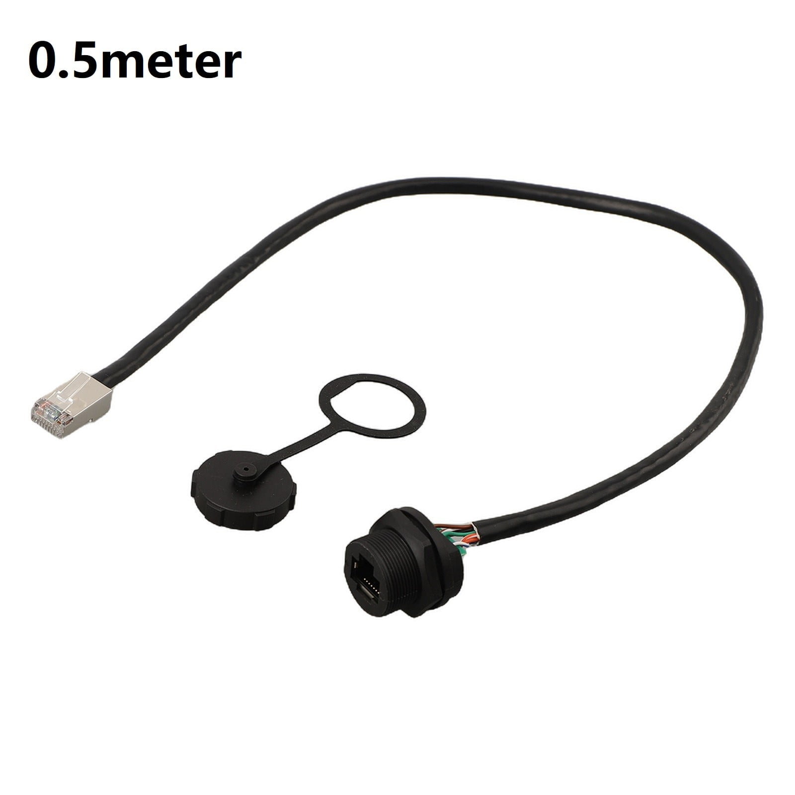 E13 Waterproof Connector Network Switch Coupler Threaded Female Socket ...