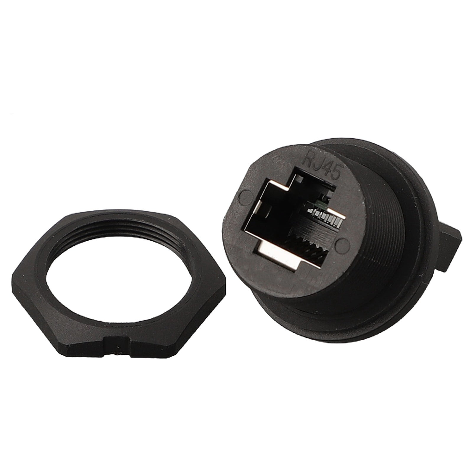 E13 Waterproof Connector Network Switch Coupler Threaded Single Female ...