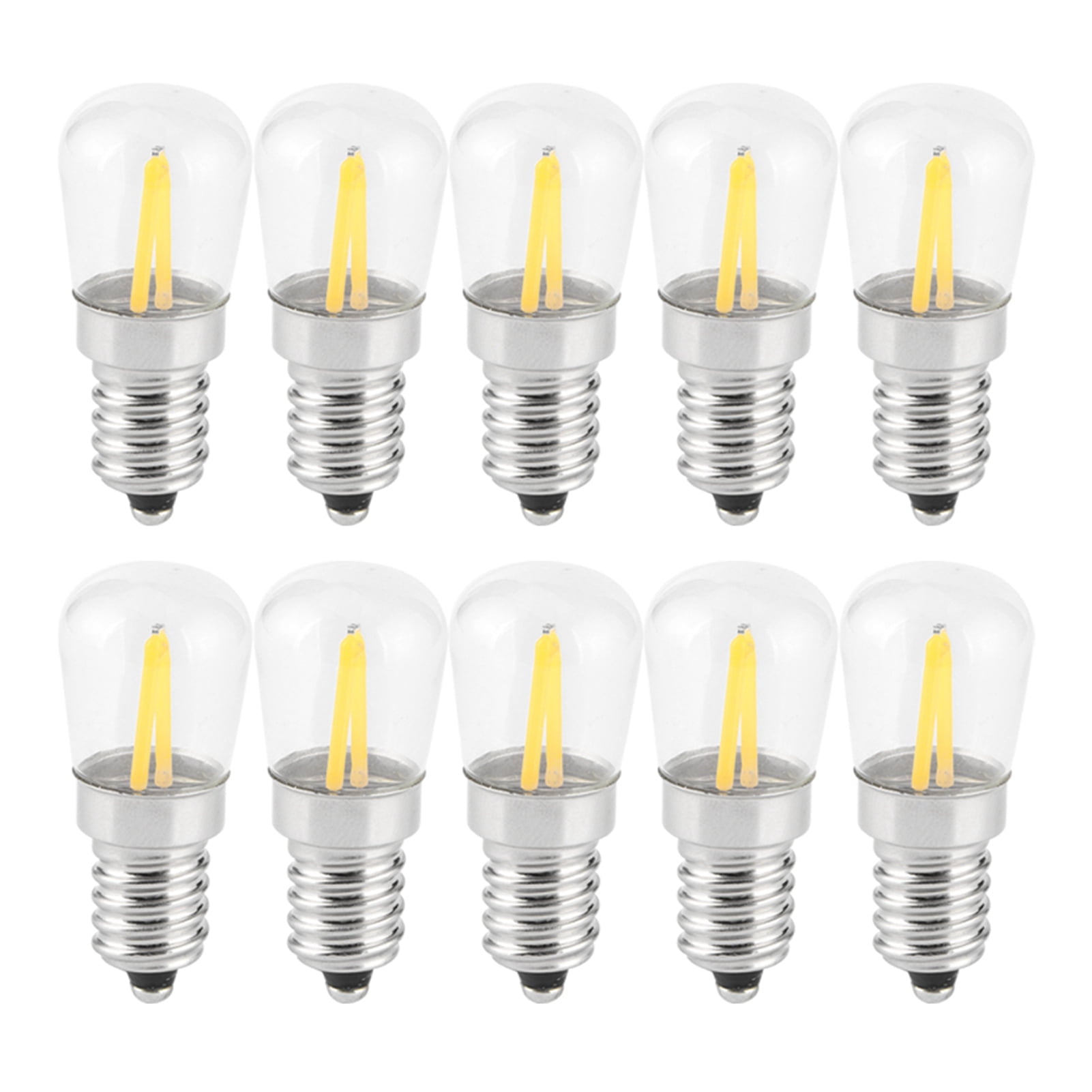 E14 Bulbs, LED, Easy Install, Eye Protection, 1.5W, Glass Material, For ...