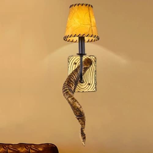 E14 Creativity Resin Horns Wall Lamp Imitation Sheepskin Lampshade Wall ...