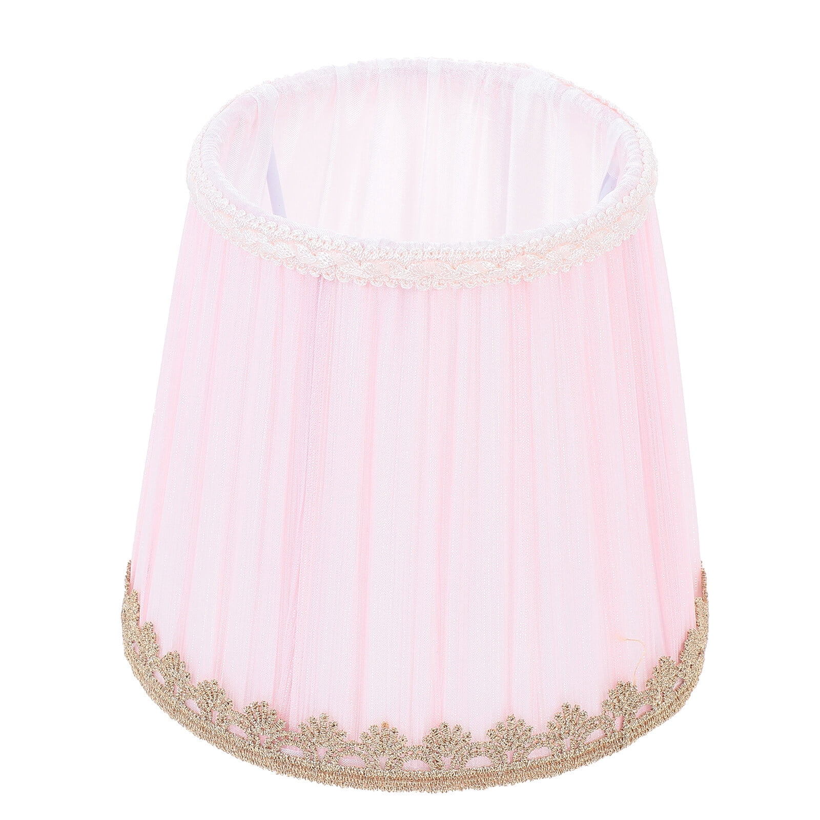 E14 Floral Clip- on Fabric Lampshade: 14cm Embroidery Cloth Lamp Shade ...
