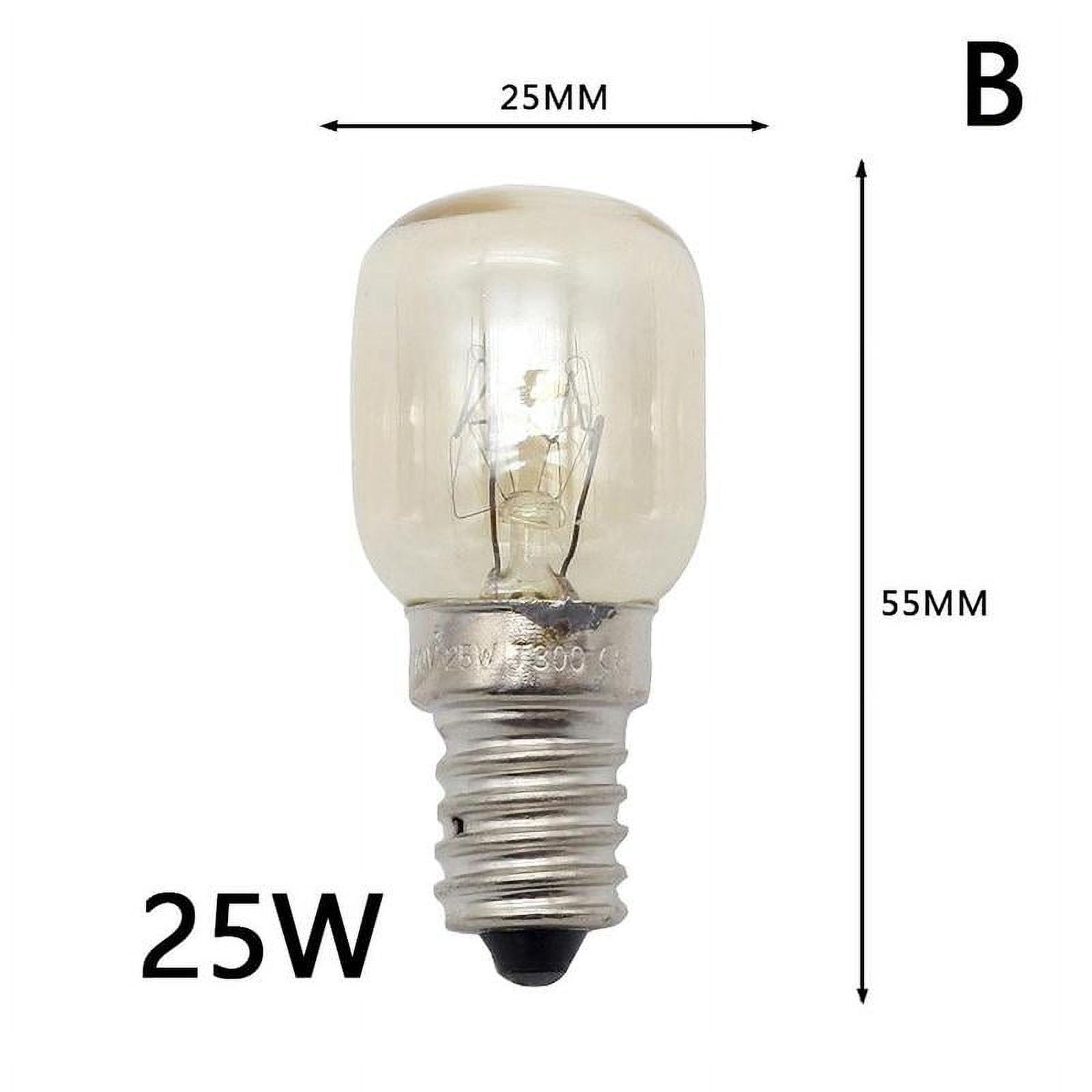 E14 Oven Lamps Stove Heat Resistant Light Bulb / 25W 15W 220 240V W1P6 ...