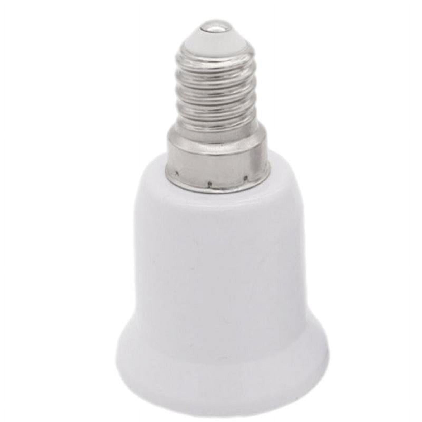E14 To E27 Base Screw Light Lamp Holder Adapter Soet 20 Bulb Acc F4c4