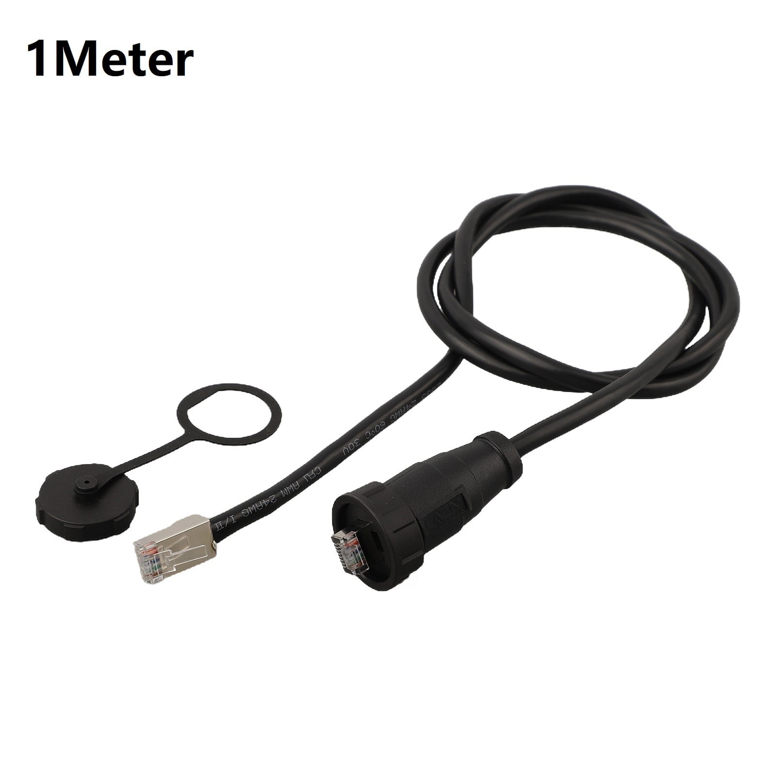 E16 Waterproof Connector Network Switch Coupler Snap-on Straight Molded ...