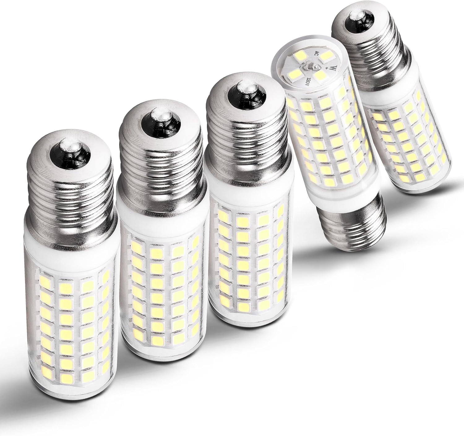 E17 LED Light Bulb 6W(60W Halon Equivt) 6000K Daylight White 700lm 120V ...