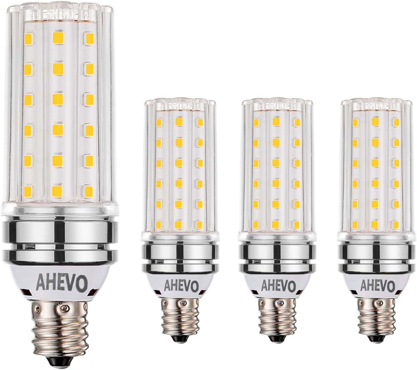 E17 YANTON Light Bulbs, 80-100W Equivalent, 12W, 1200 LumeYANTON, Soft ...