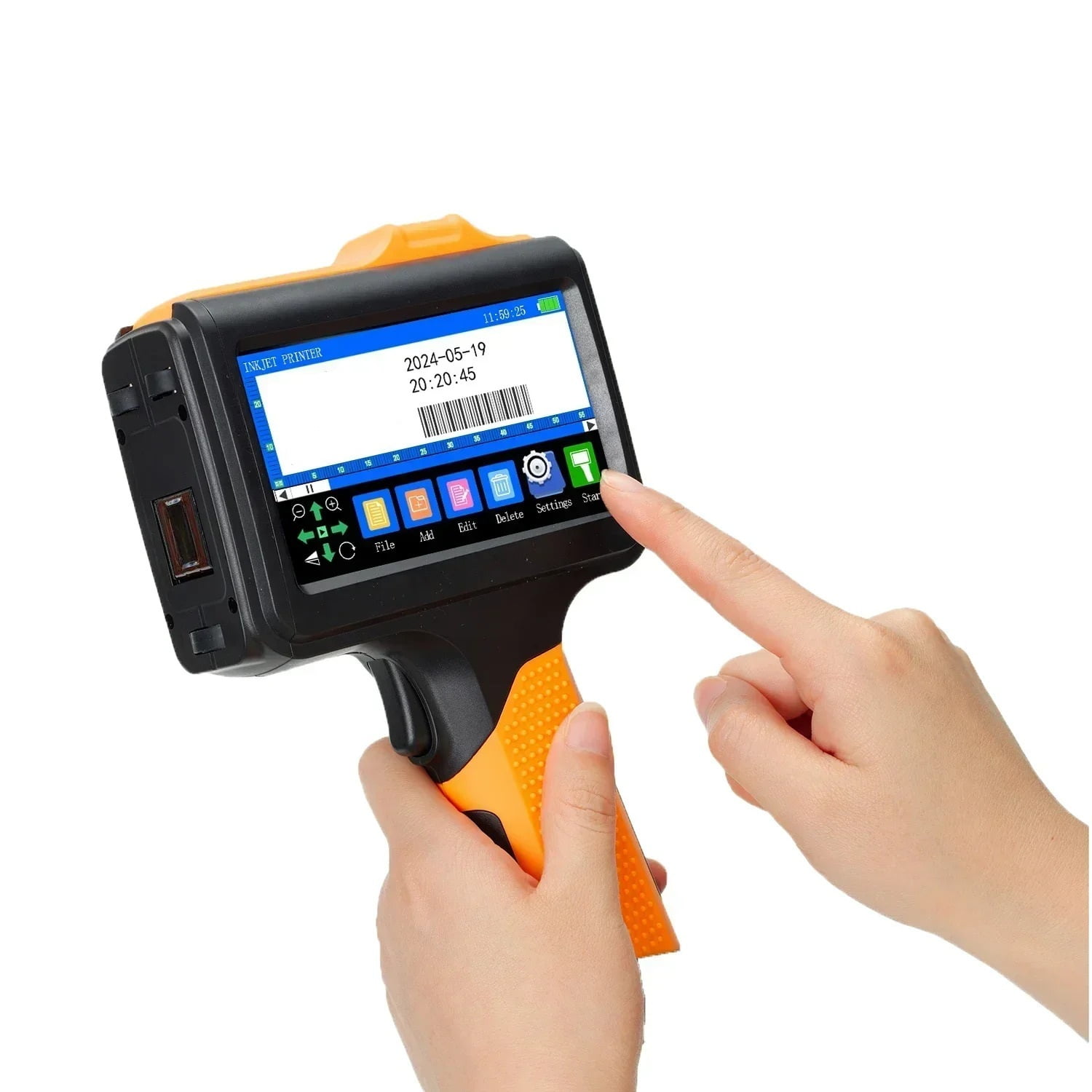 E19 12.7mm Multi-Languages Printer Logo Date Label Printer Handheld ...