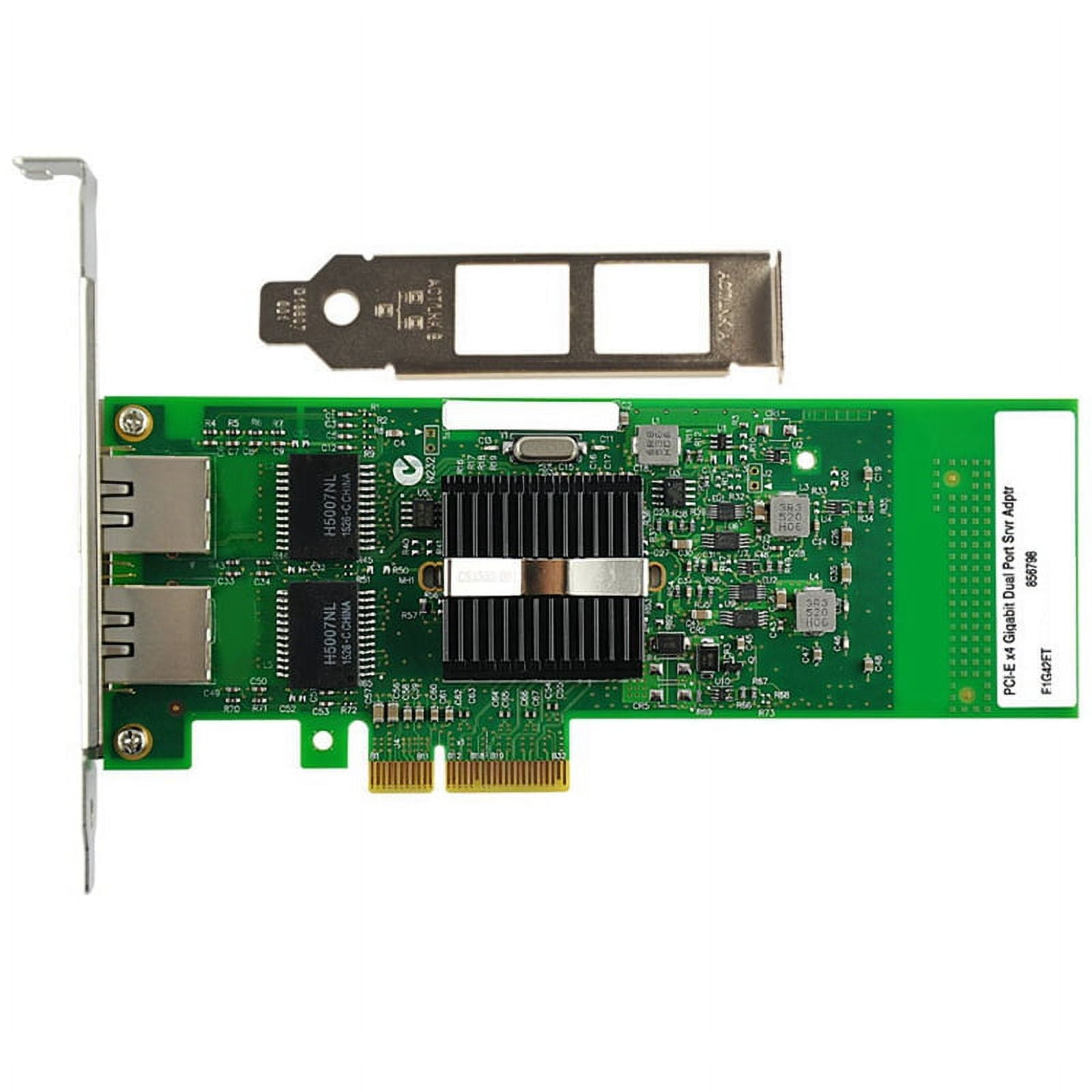 E1G42ET PCI-Ex4 Gigabit Dual Port Server Network Card 82576EB/GB Chip ...