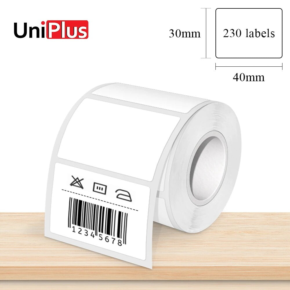 E210 Label Printer Paper Label Sticker 50*80mm 50*30mm 50*50mm 40*30mm ...