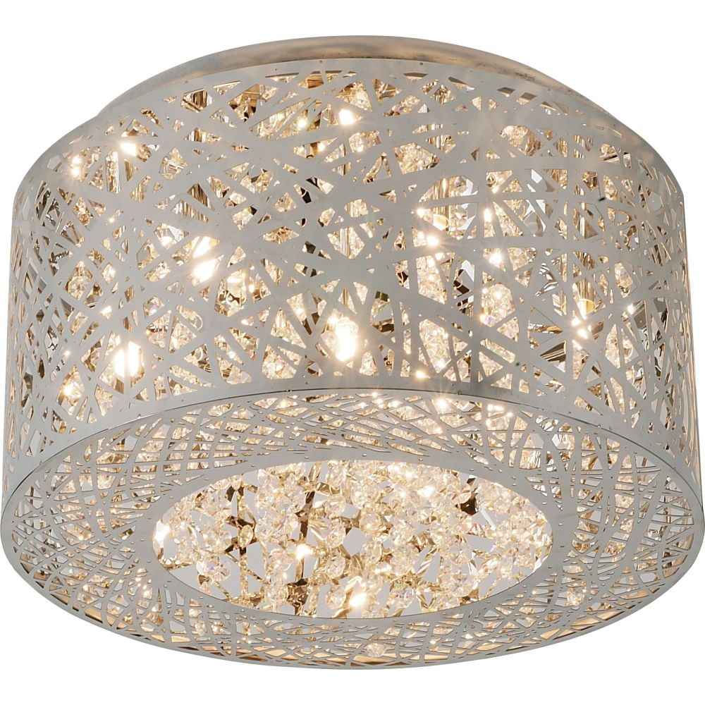E21300-10/BUL 7 Light LED 15.75" Wide Flush Mount Ceiling Light From ...