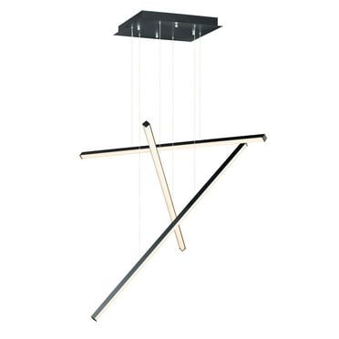 ET2 Lighting - Pearl - 18W 3 LED Suspension Pendant In contemporary Style-15.75 - Walmart.com