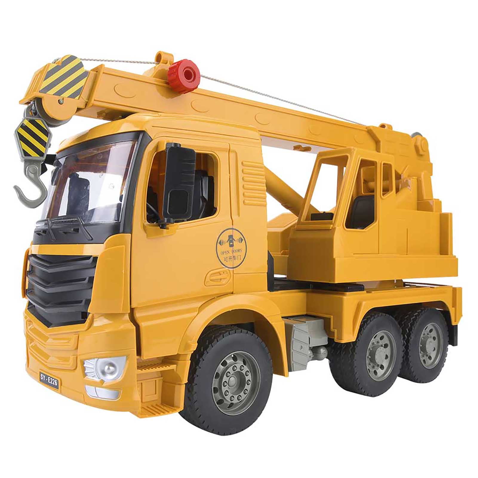 E226‑02 1/20 Manual Crane Model Engineering Car Truck for Kids Children ...