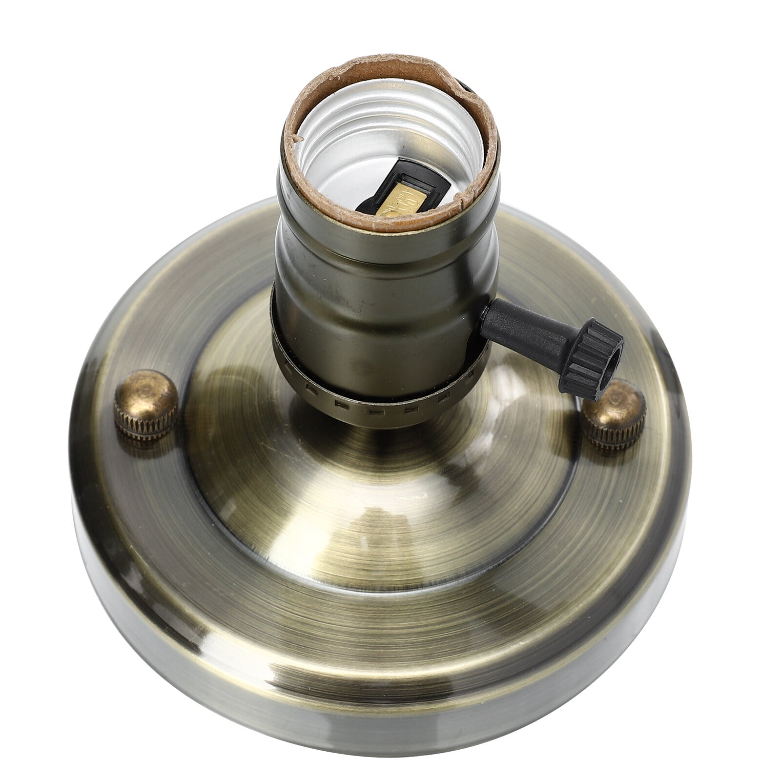 E26 Ceiling Lamp Holder Socket Base Bulb Light Metal Lighting for ...