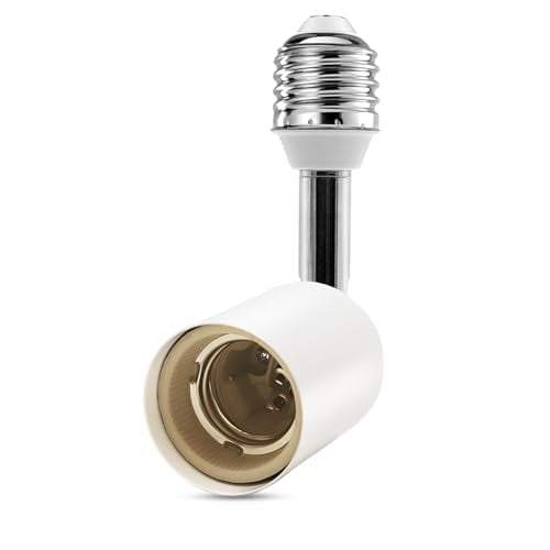 E26 Ceramic Light Bulb Extender - Max 150W, 5.5 Inches Long, Vertical ...