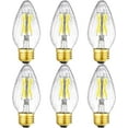 E26 Edison Bulb 6W Equivt E26 LED Bulb 60 Watt Dimmable 4000K E26 Light Bulb AC120V Neual White ...