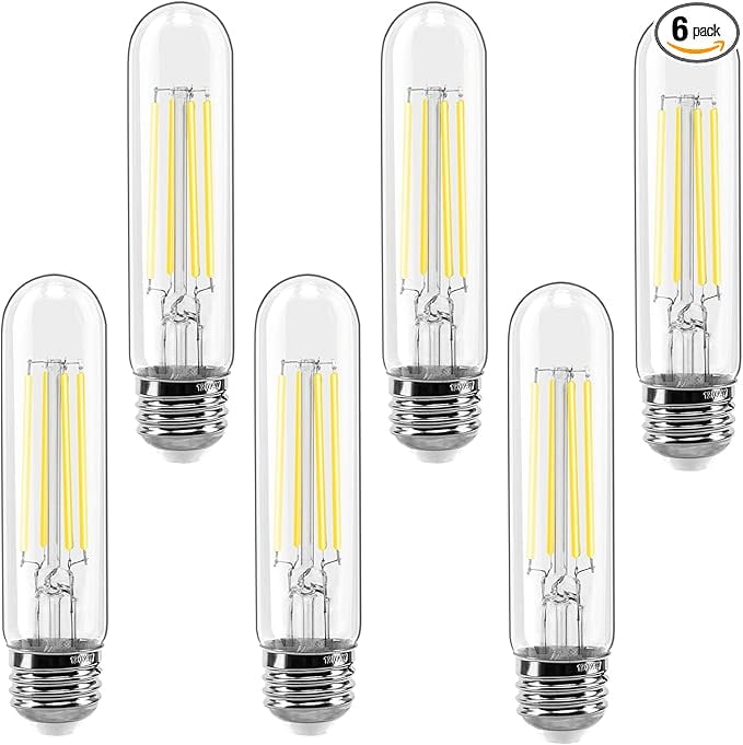 E26 LED Bulb 6W Dimmable, LED Light Bulbs Daylight 5500K E26 Edison ...