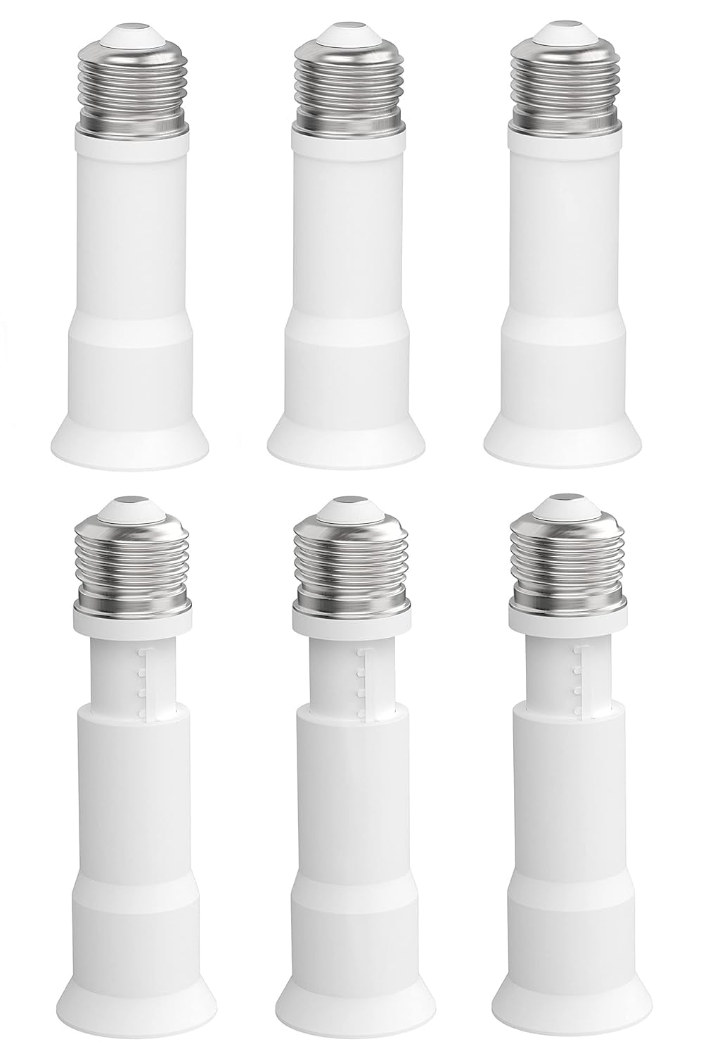 E26 Light Socket Extender 4-Level Extendable, 3.1-4.3in/8-11cm ...