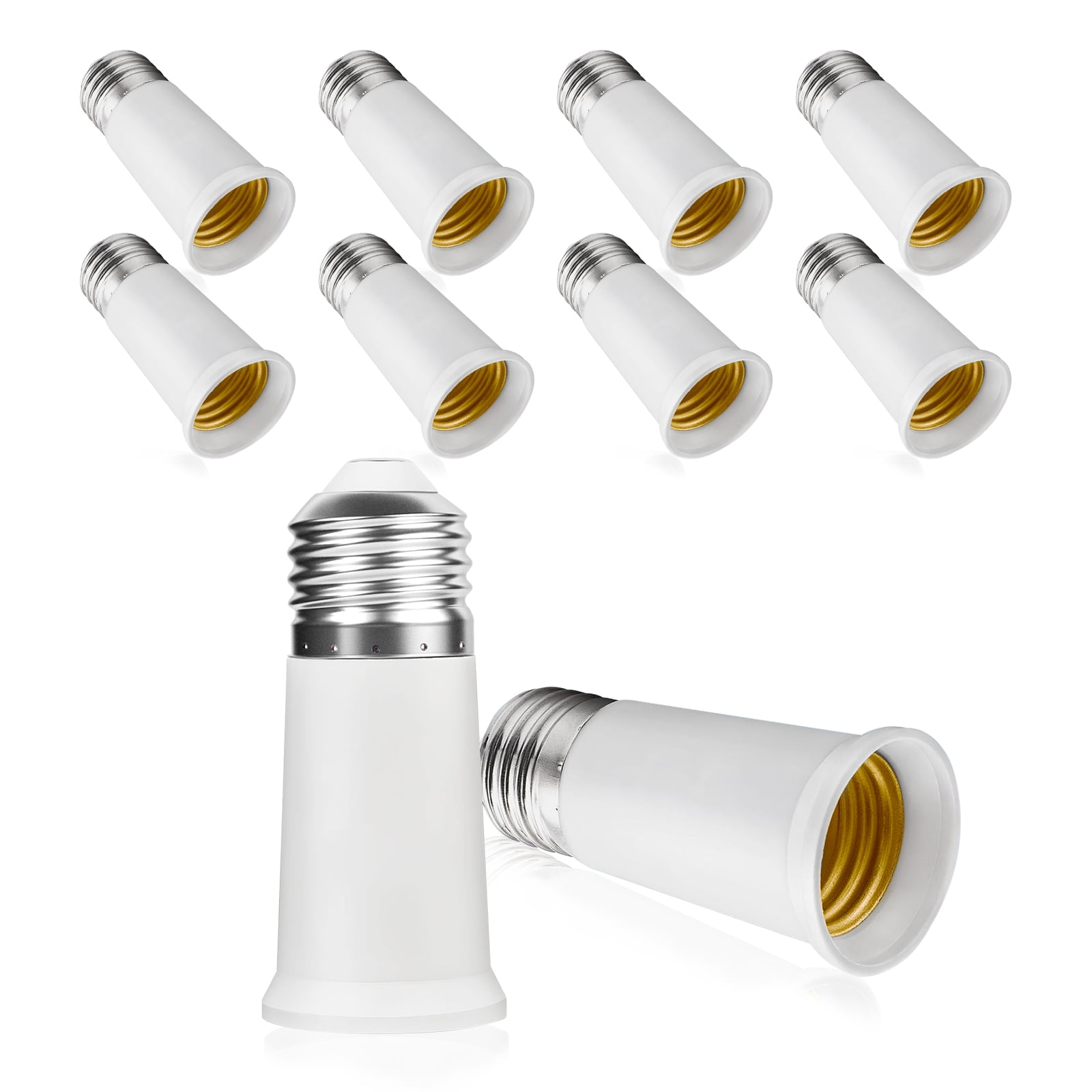 E26 Socket Extender, E26 to E26 Standard Medium Base, 2.6 inch ...