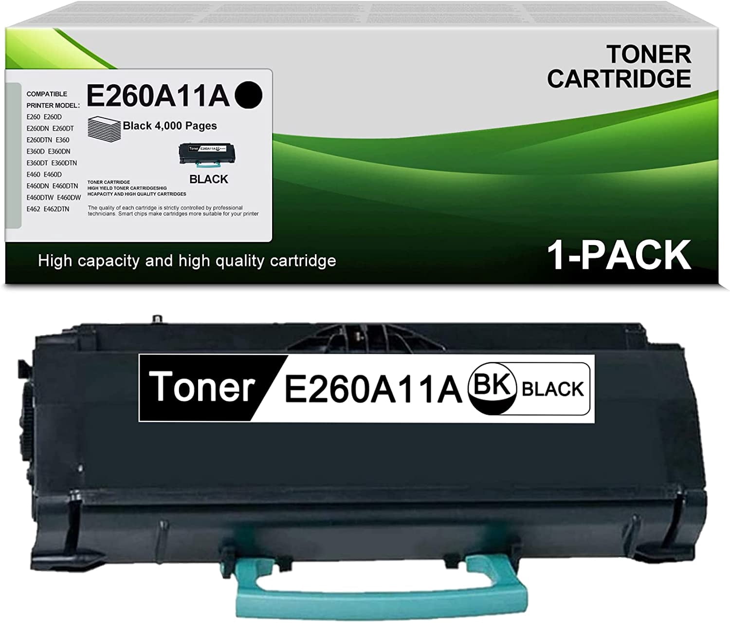 E260A11A E260/E360/E460 Toner Cartridge (1Pack,Black) - Lvan Compatible ...