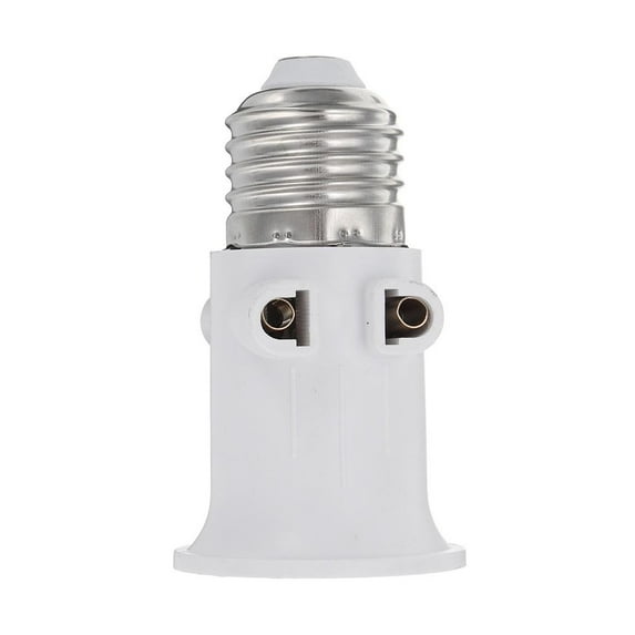 E27 100-240V Light Bulb Socket Adapter with Plug, Screw-in Lamp Holder ...