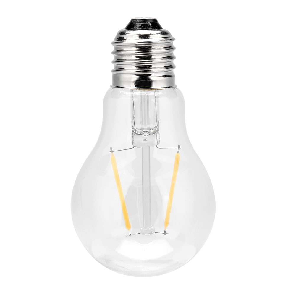 E27 220V 2W Warm Undimmable Filament Light Bulb for Restaurant Cafe Bar ...