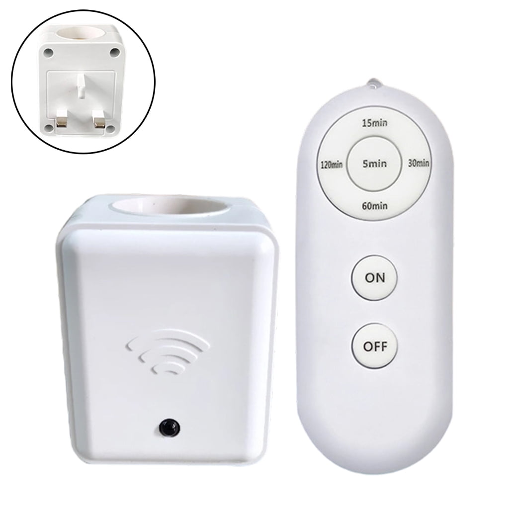 E27 Base Socket Supporting Remote Timer Control 5 Setting Programmable ...