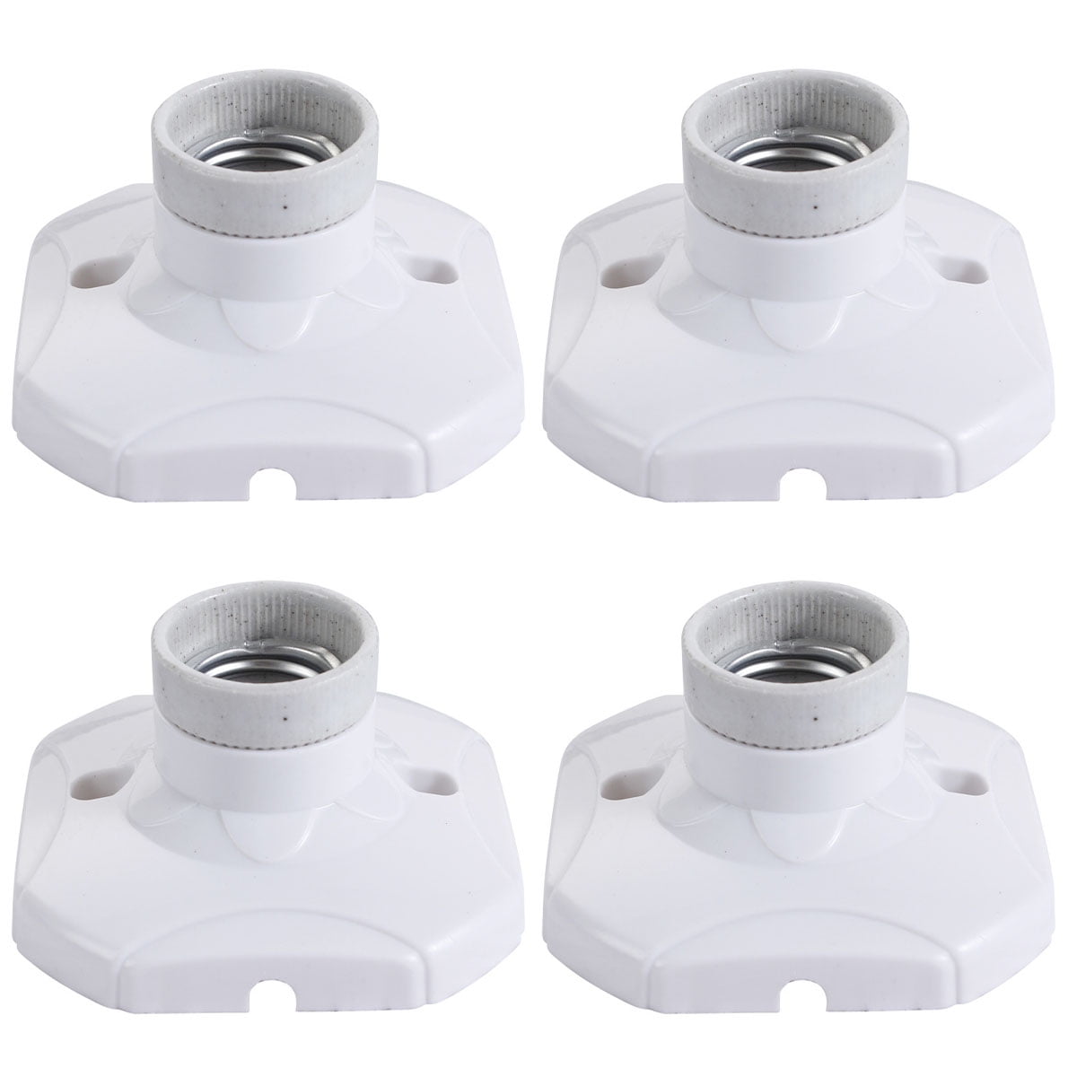 E27 Bulb Fixing Base, Household Lamp Holder with Medium Base E26 ...