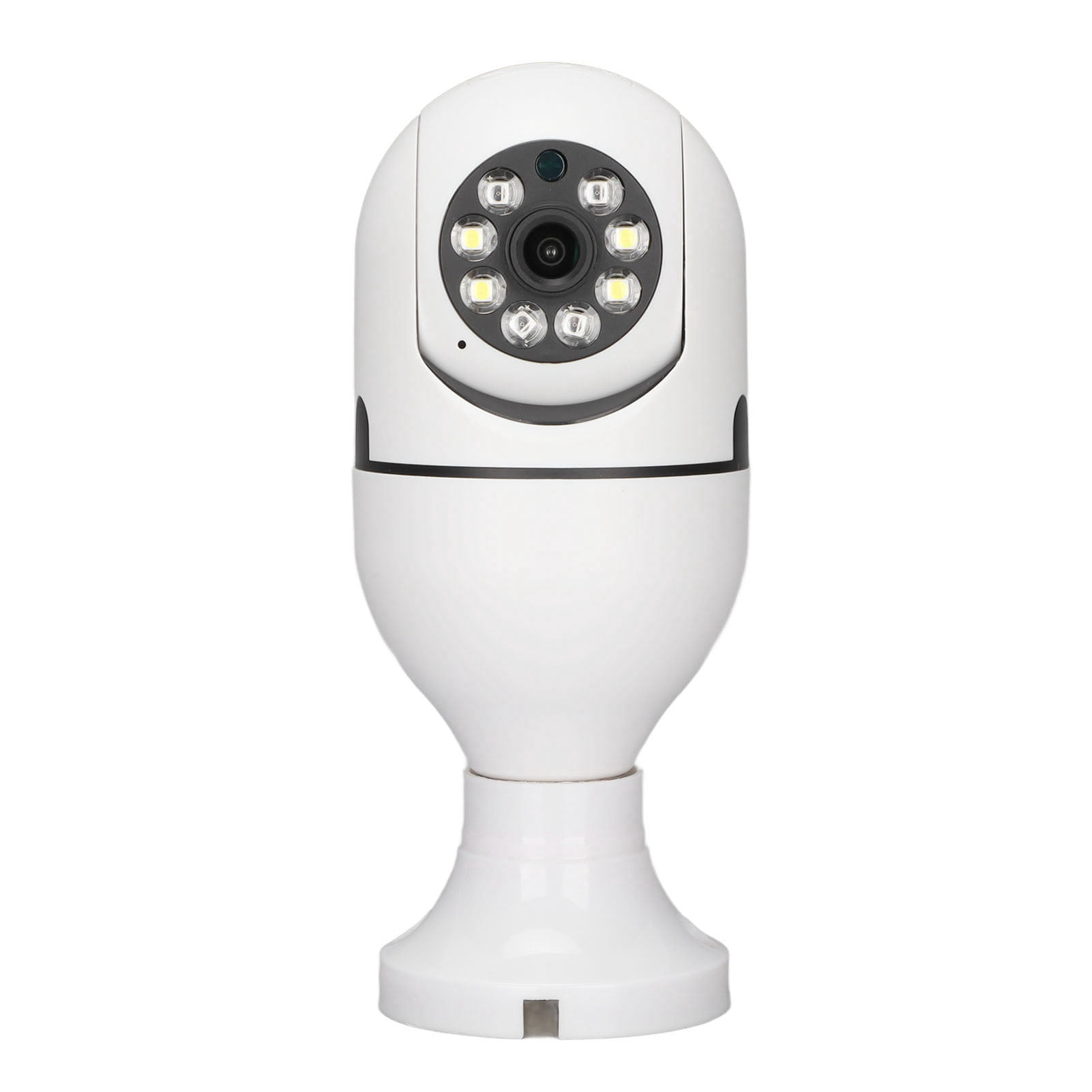 E27 Bulb WiFi Smart Camera 1080P Security Monitor with Two-Way Audio ...