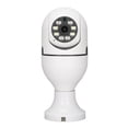 E27 Bulb WiFi Smart Camera 1080P Security Monitor with Two-Way Audio ...