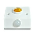 E27 Infrared Induction Lamp Socket Holder for IR Human Body Sensing ...