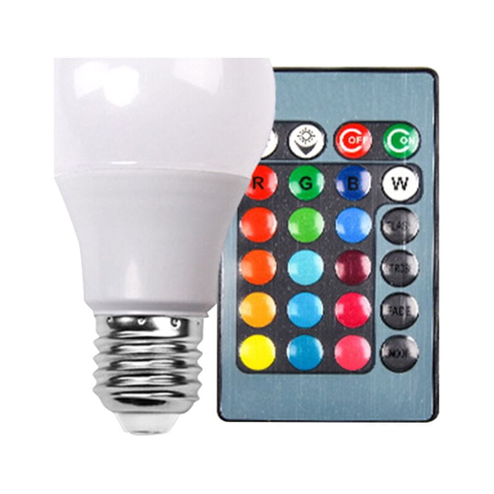 E27 LED 16 Color Changing RGB Magic Light Bulb Lamp 3W 10W 15W RGB LED ...