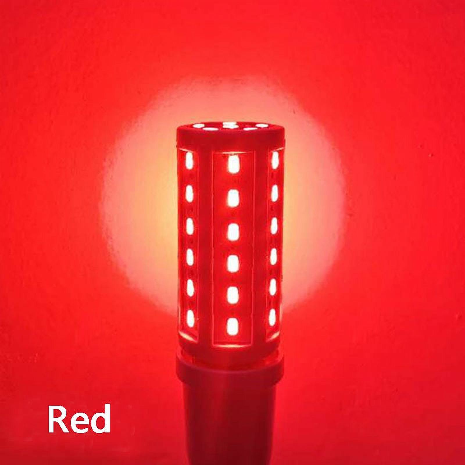 E27 LED 5W 10W 15WRed Blue Green Purple Ice Blue Golden 7Colors Lamp ...