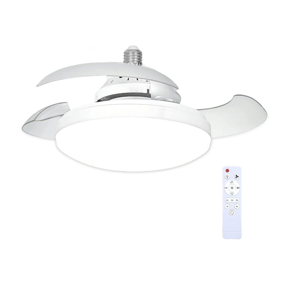 E27 LED Bulb Fan 3 Speeds Practical 48W Fan Light ABS Texture for ...