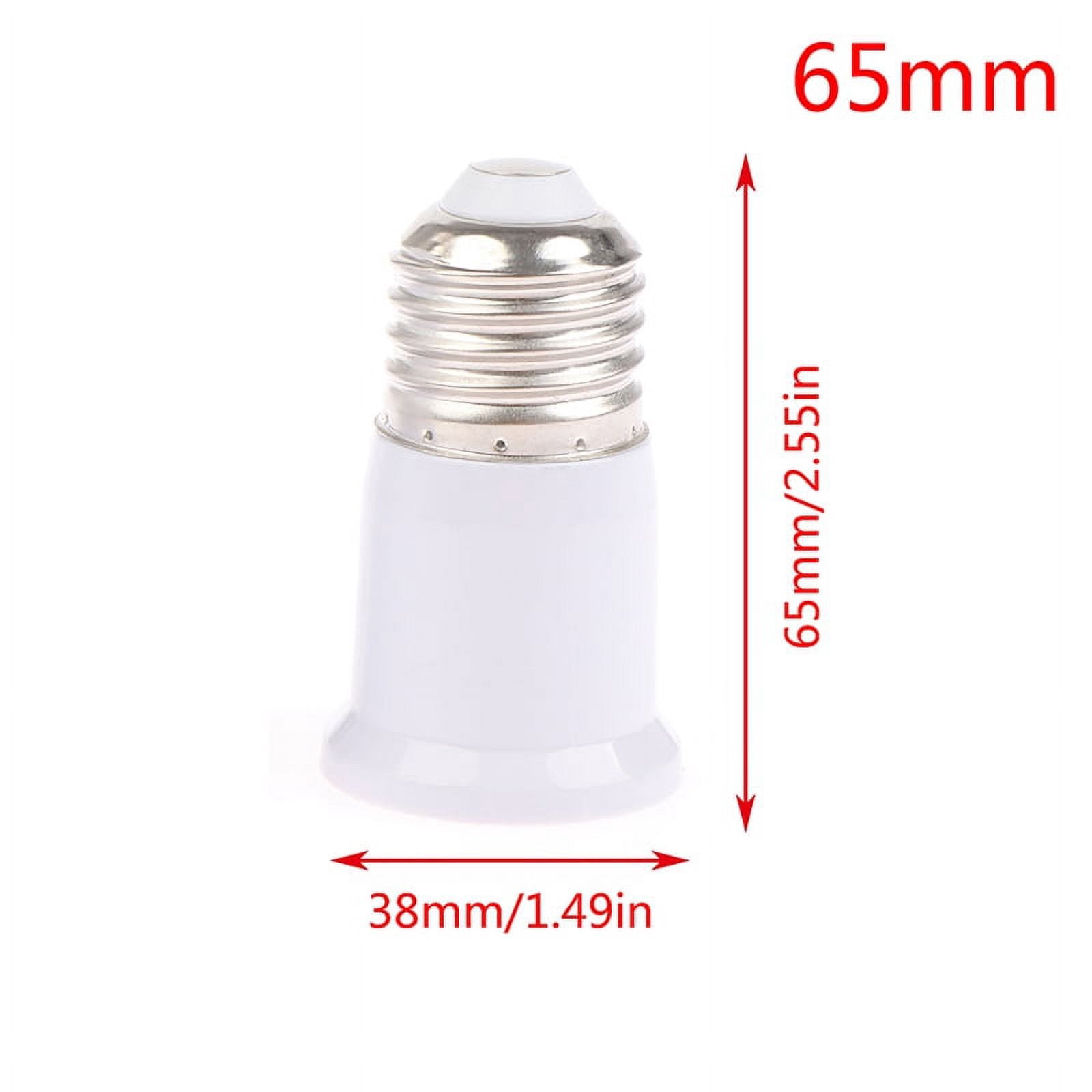 E27 Lamp Base Extender 65mm 95mm Lamp Holder Lamp Socket Adapter For ...