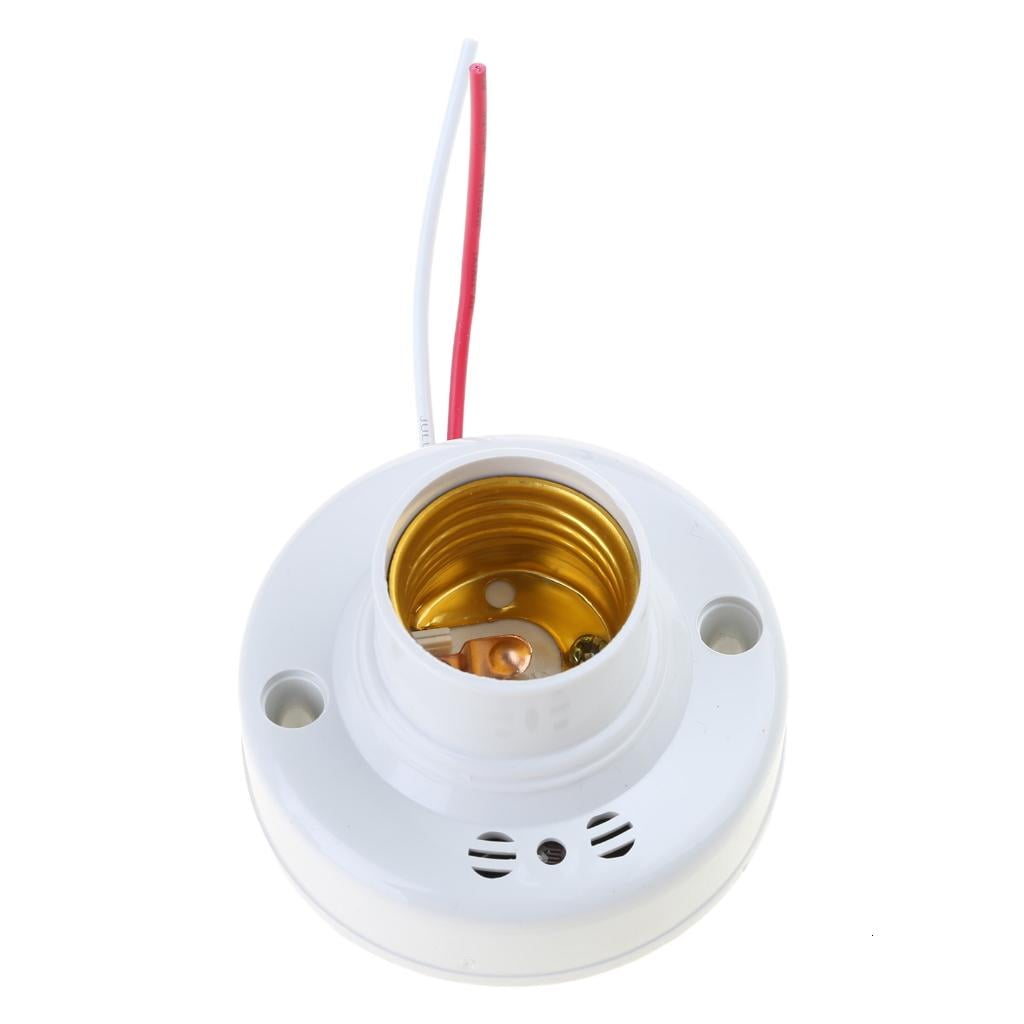 E27 Lamp Base for LED Bulbs Easy Installation Intelligent Light Sensor ...
