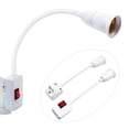 E27 Light Socket to Plug Adapterr with On/Off Switch,Light Bulb Adapter ...