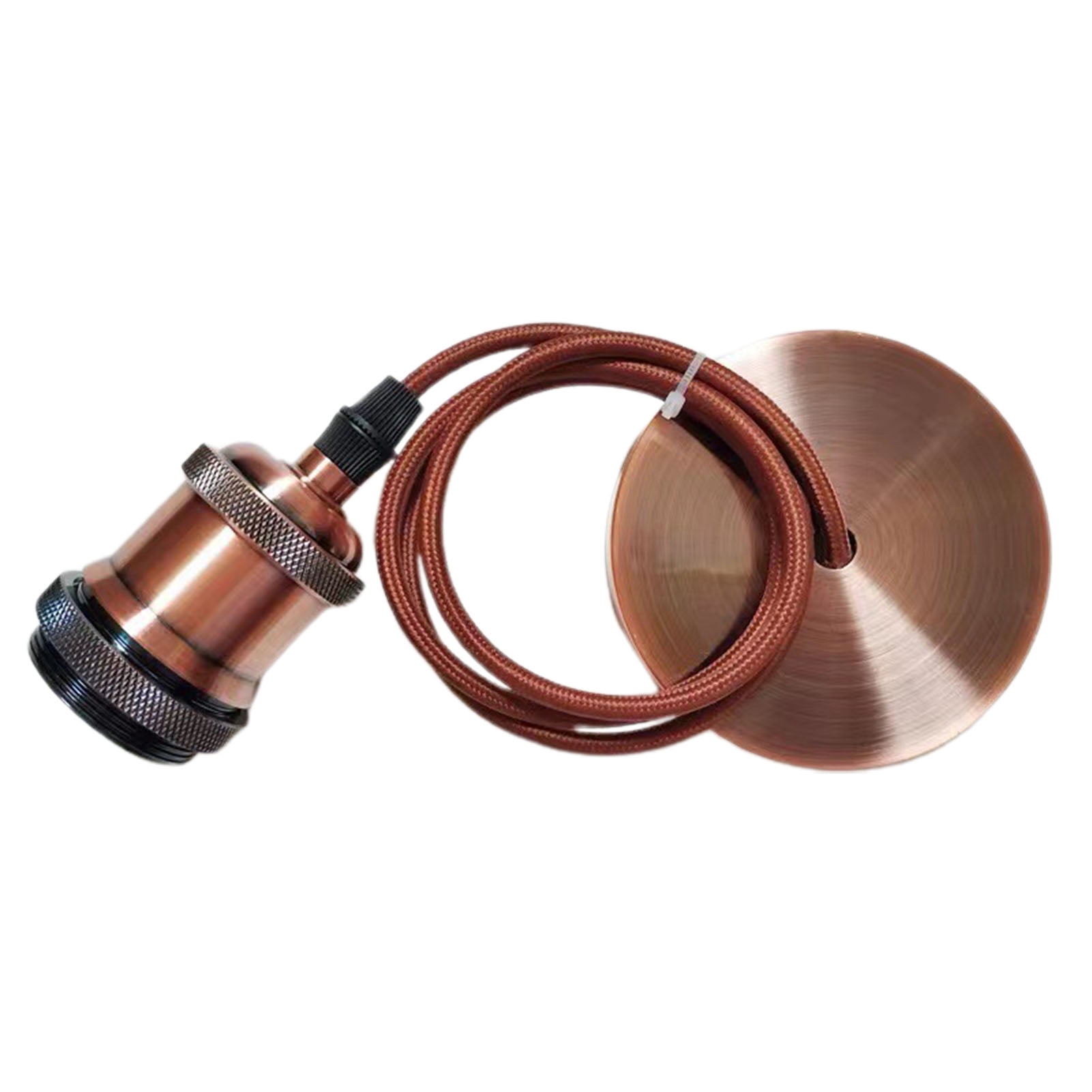 E27 Pendant Light Cord Kit with Large Screw-in Lamp Socket 1m Cable ...