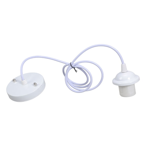E27 Pendant Light Fitting Screw Lamp Holder Ceiling Lamp Holder Socket ...