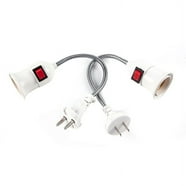 Pull Chain Light Bulb Lamp Socket Replacement Switch E27 E26 3 Way 250W ...