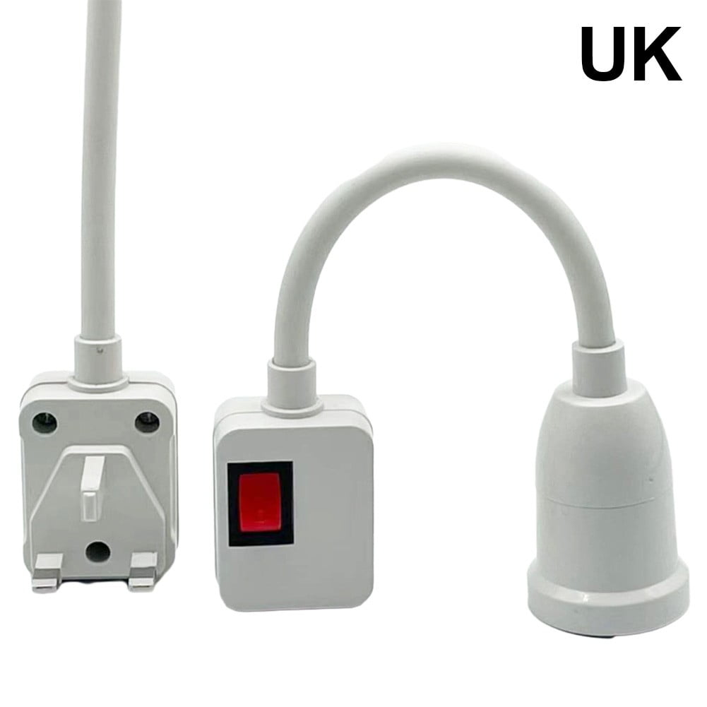 E27 Socket Lamp Bulb Holder with Switch Light Socket LED Table Lamp Led ...