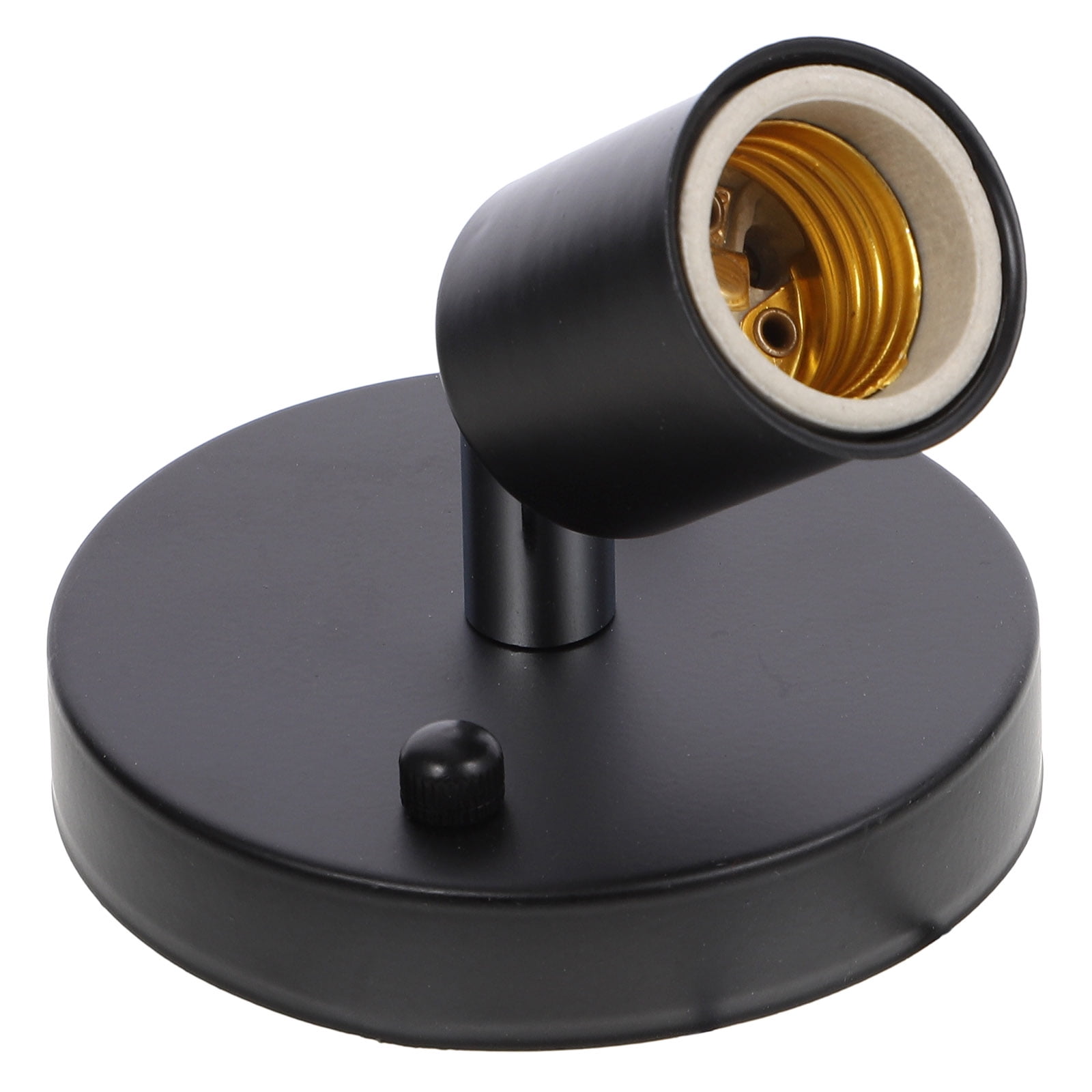 E27 Thread Lamp Holder 180 Degree Rotation Wall Light Base Holder ...