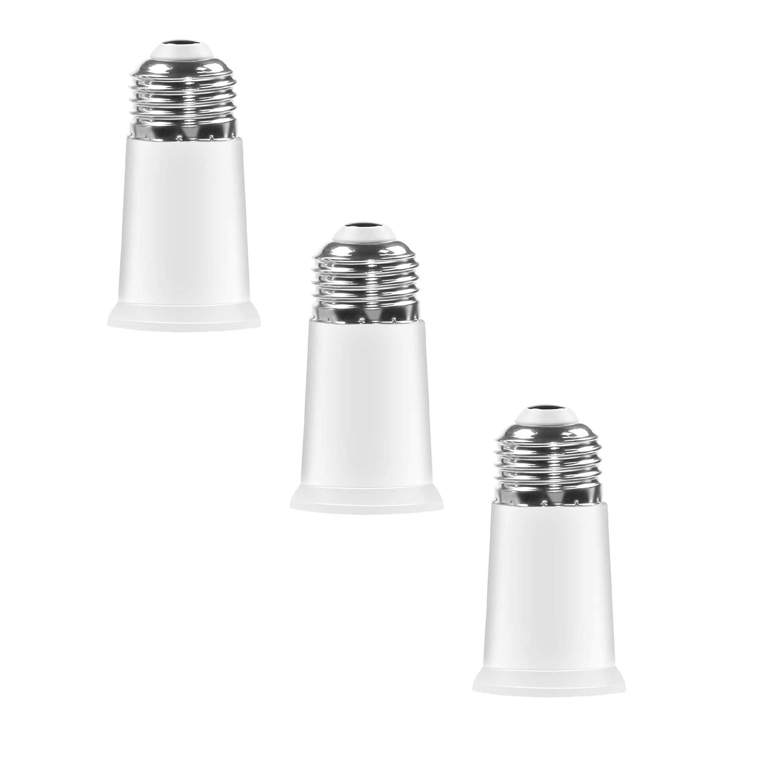 E27 To E27 65mm Extend Socket Base Lamp Holder Converter Light Bulb Cap ...