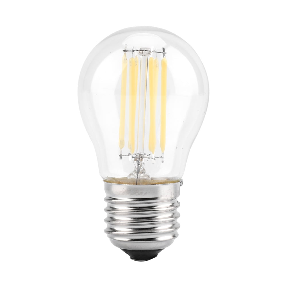 E27 Vintage 6W LED Filament Glass Light Bulb, Warm White, 220V ...